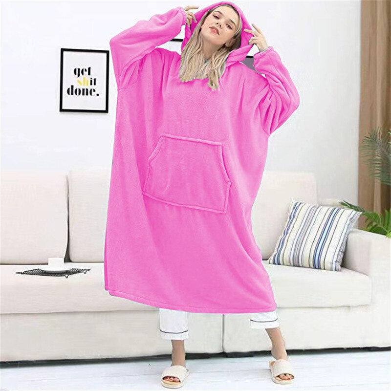 JULY'S SONG Thick Flannel Nightgown Women Paja... – Grandado