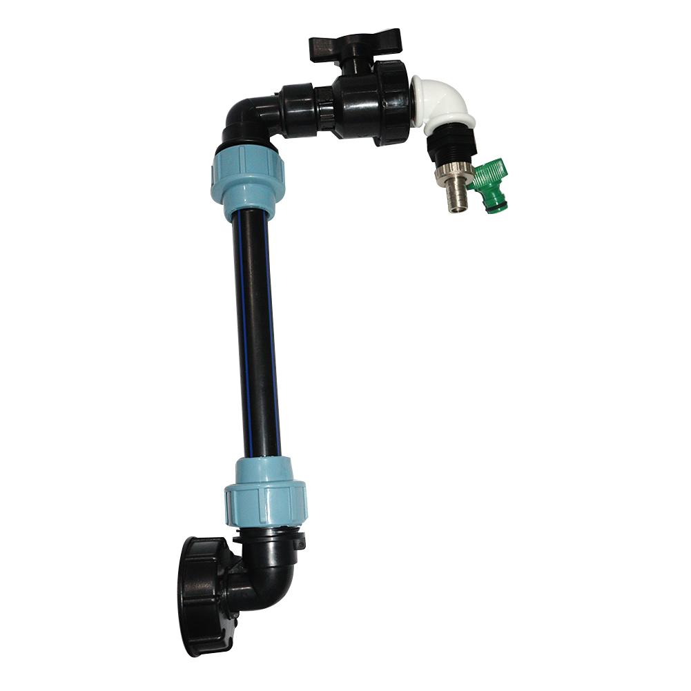 IBC Gooseneck 3/4 Inch IBC Tank Adaptor with Outle... – Grandado