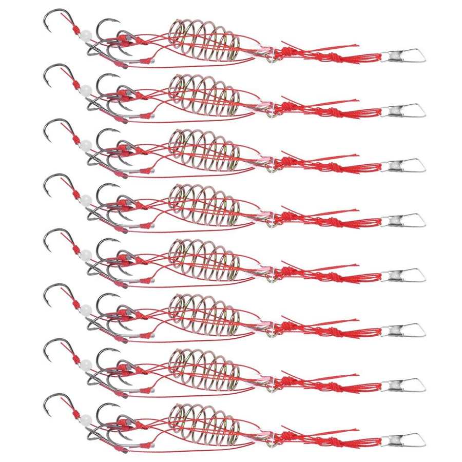 8 Pieces Explosion Fishing Hooks Fishing Lure Bait... – Grandado