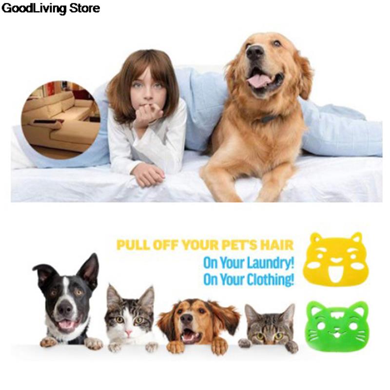 Pet Hair Remover Silicone Brush Sofa Car Washing M... – Grandado