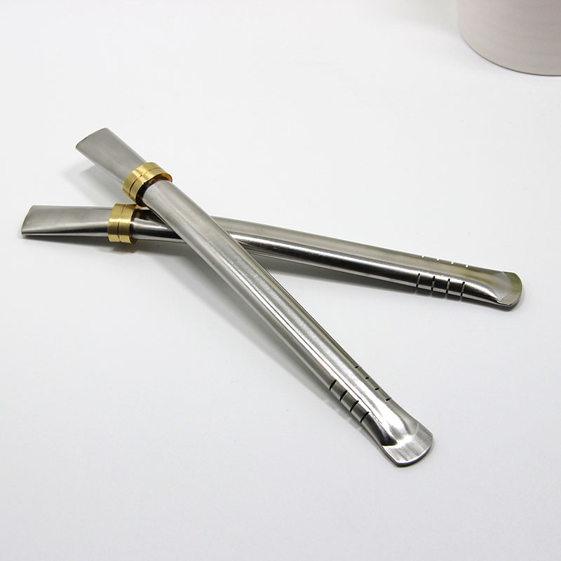 1pcs/lot Flat Yerba Mate Straw 304 Stainless Steel... – Vicedeal
