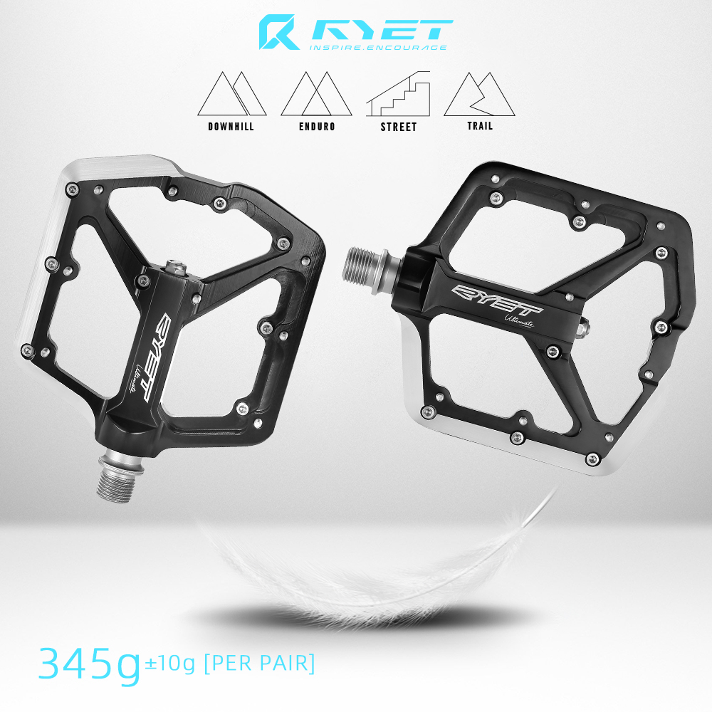 RYET MTB Bicycle platform Pedal Sealed DU Bearings... – Grandado