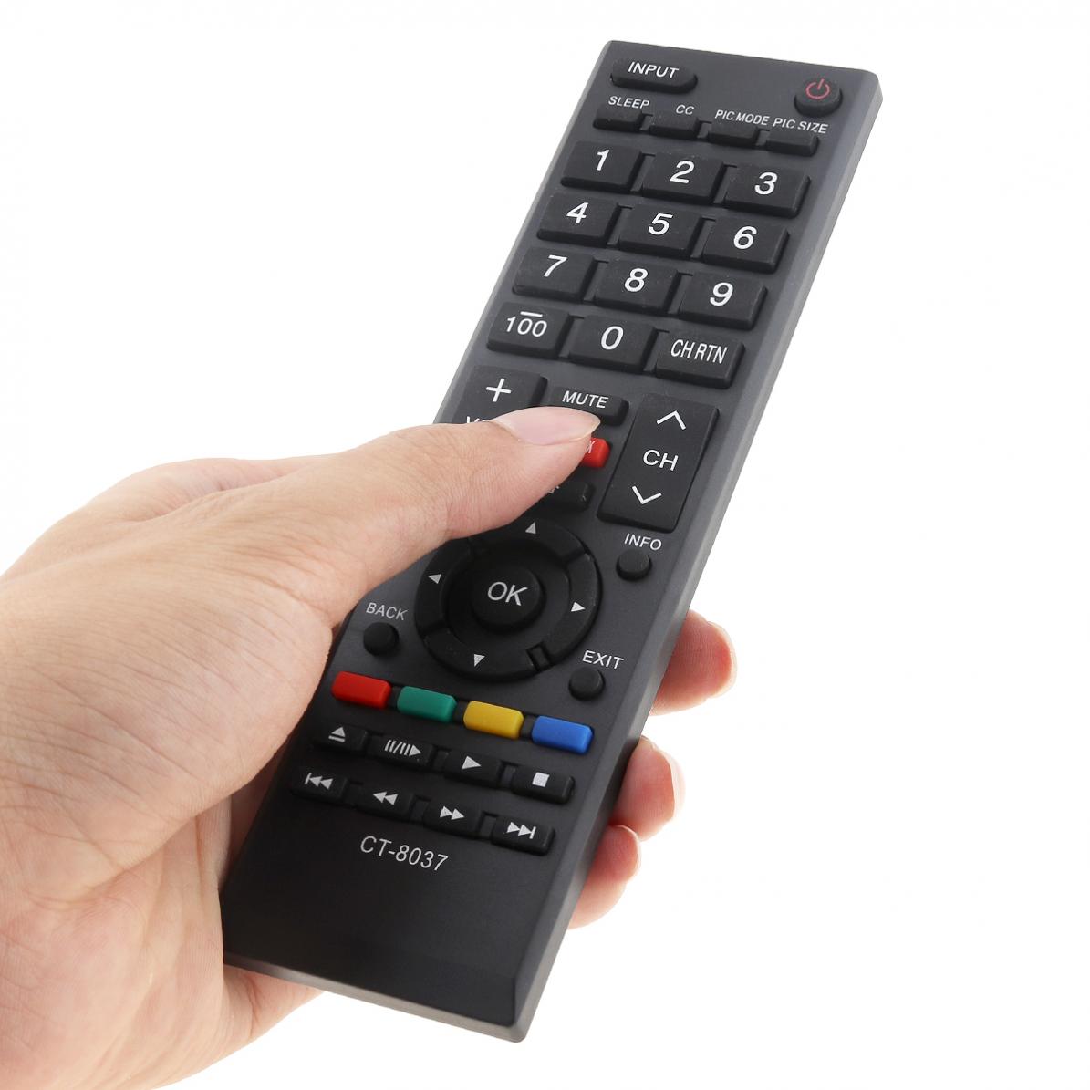 CT-8037 TV Remote Control with Long Transmission D... – Grandado