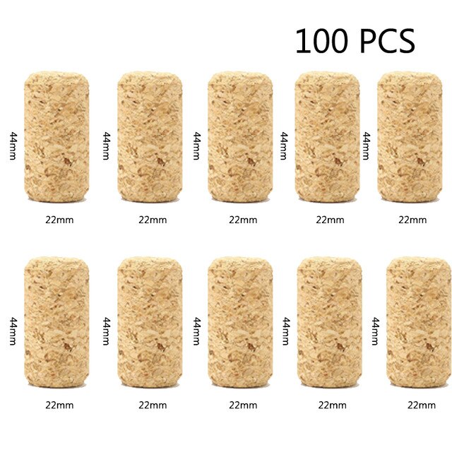 Blank Wine Corks Straight CorksWine Stoppers Reusa... – Grandado