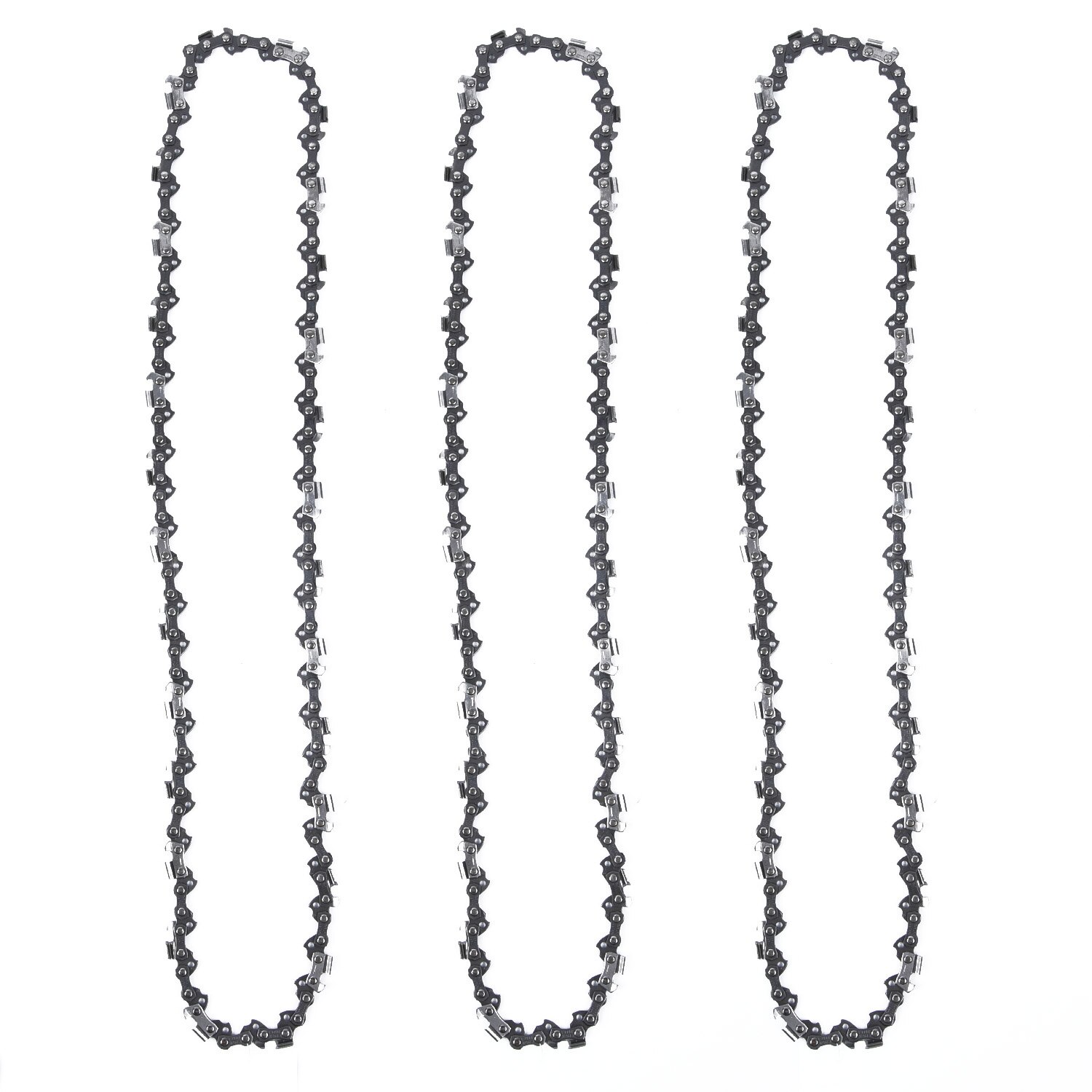 Semi 3Pcs 16” Chain Saws 3/8” LP 0.050” 56DL Chain... – Grandado