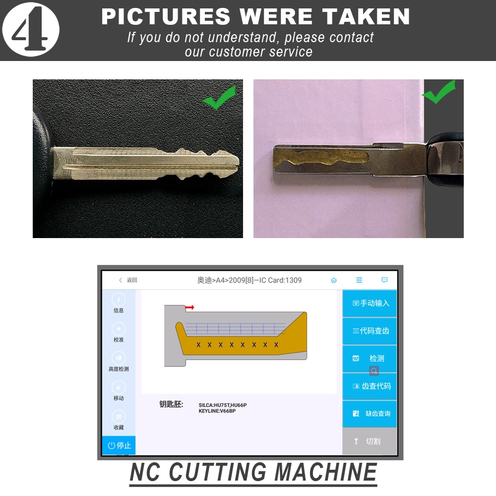 OkeyTech Car Remote Control Key Shell Cutting Serv... – Grandado