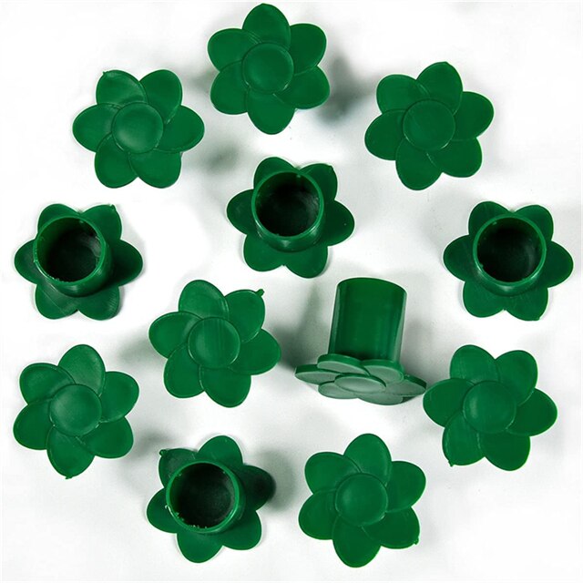 12PCS Soft Garden Cane Caps Bamboo Cane Topper Pro... – Vicedeal