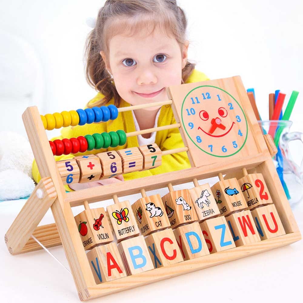Math Number Teaching Tool Wooden Abacus Calculatio... – Grandado