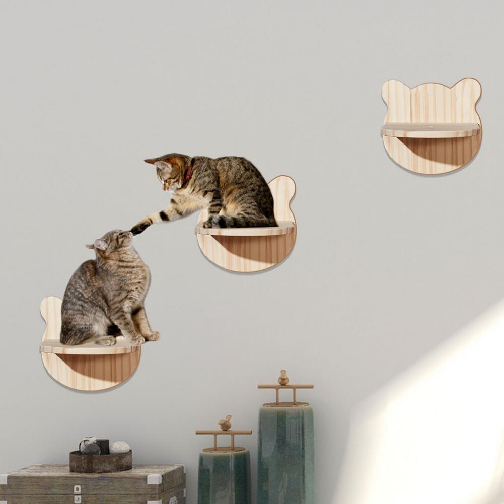 Cat Hammock Solid Wood Wall Mounted Durable Safe C... – Vicedeal