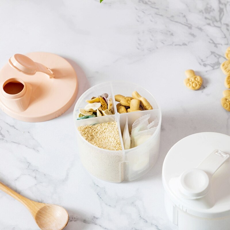 4-Grids Portable Baby Food Storage Box Infant Esse... – Vicedeal