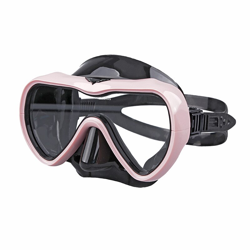 Adult Deep Diving Mask Single Lens Anti-Fog Film T... – Grandado
