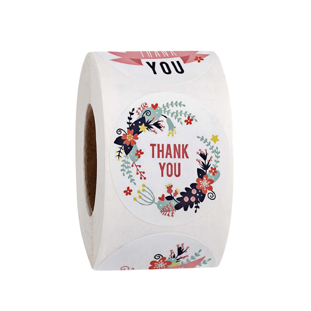 Handgemaakte Dank U Stickers Bruiloft Bloem Bakken... – Grandado