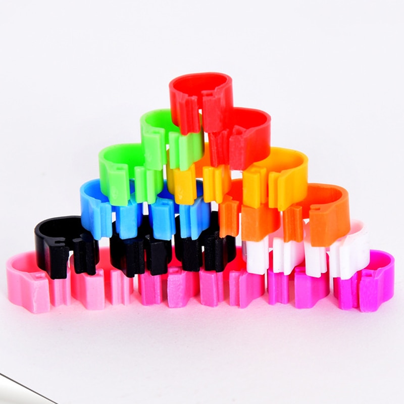 100Pcs Identify Ring Digital Pigeon Foot Rings Car... – Vicedeal