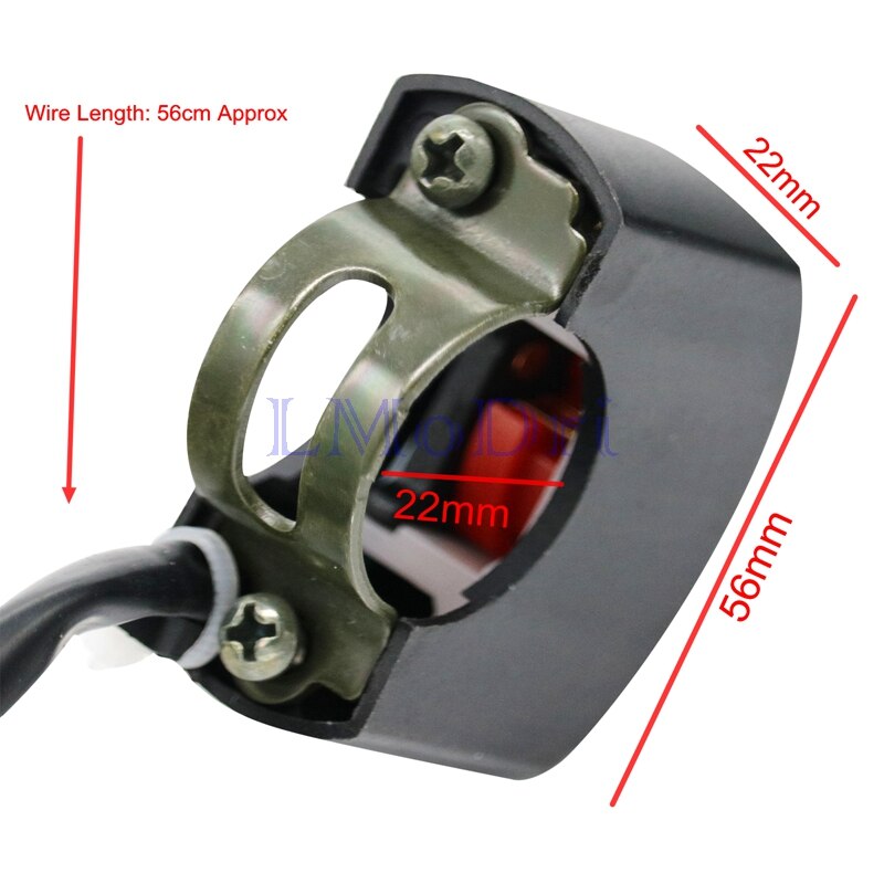 LMoDri Universal Motorcycle Handlebar Fog Light Switch Motorbike ...