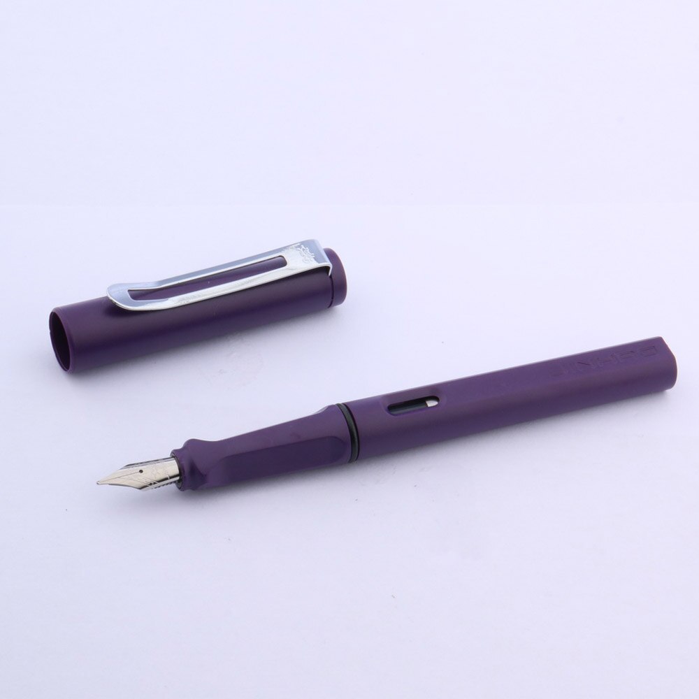 JINHAO 599 student pen matte purple plastic Rotati... – Vicedeal