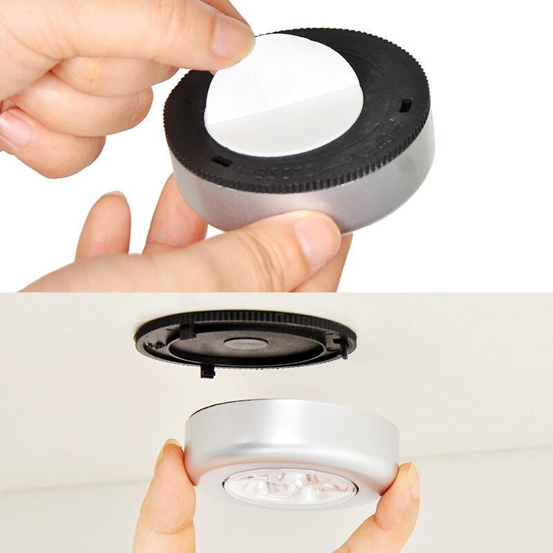 1 PCS 3 LED Mini Touch Light Night Lights Draadloz... – Grandado