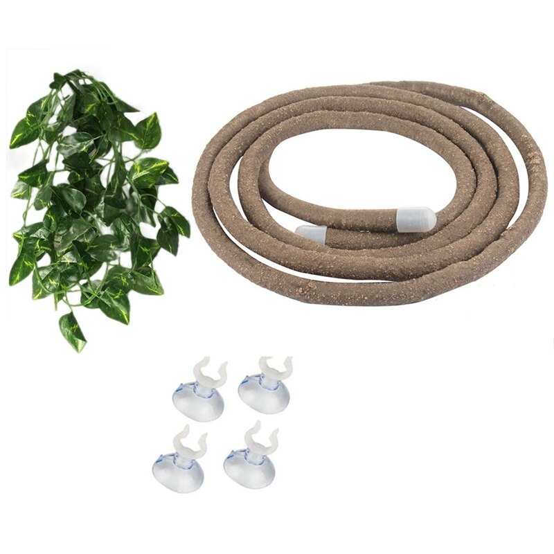 1.5M Reptile Vines and Flexible Reptile Leaves wit... – Grandado
