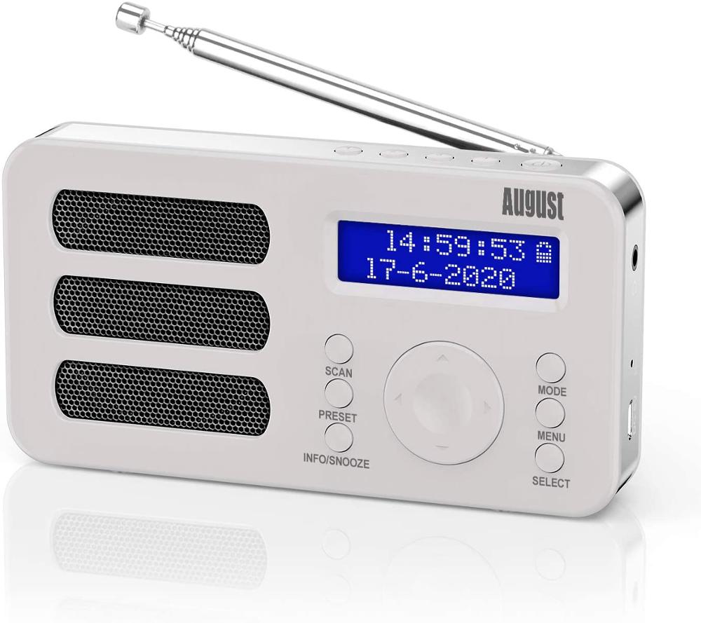 Portable Digital Radio August MB225 DAB/DAB +/FM R... – Grandado