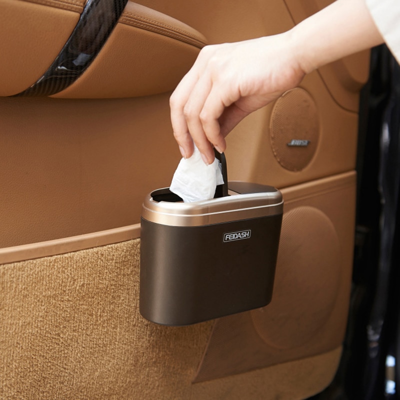 Mini Car Auto Rubbish Dustbin Or Trash Can Garbage... – Vicedeal
