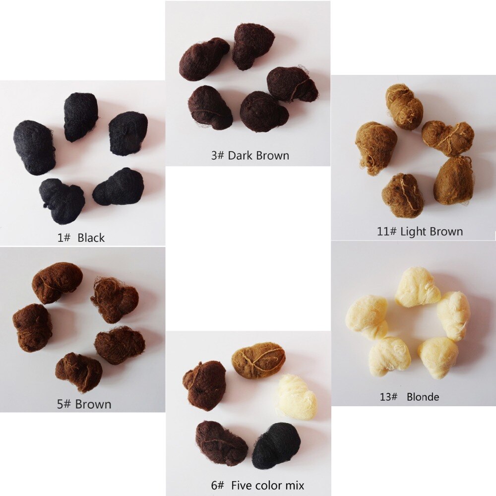 50pcs Sample Order Five Colors Nylon Hairnets Blac... – Vicedeal