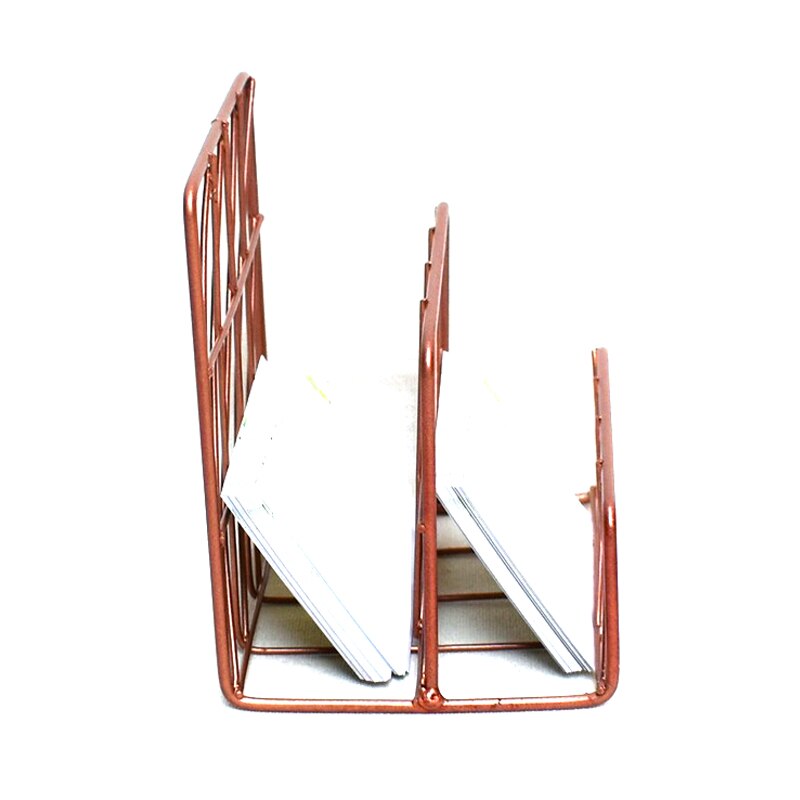 Rose Golden Office School Supplies Letter Holder O... – Grandado