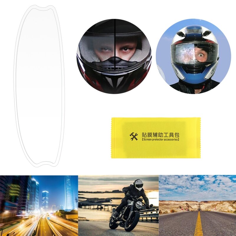 Clear Anti-Fog Patch Film Universal Motorcycle Hel... – Grandado