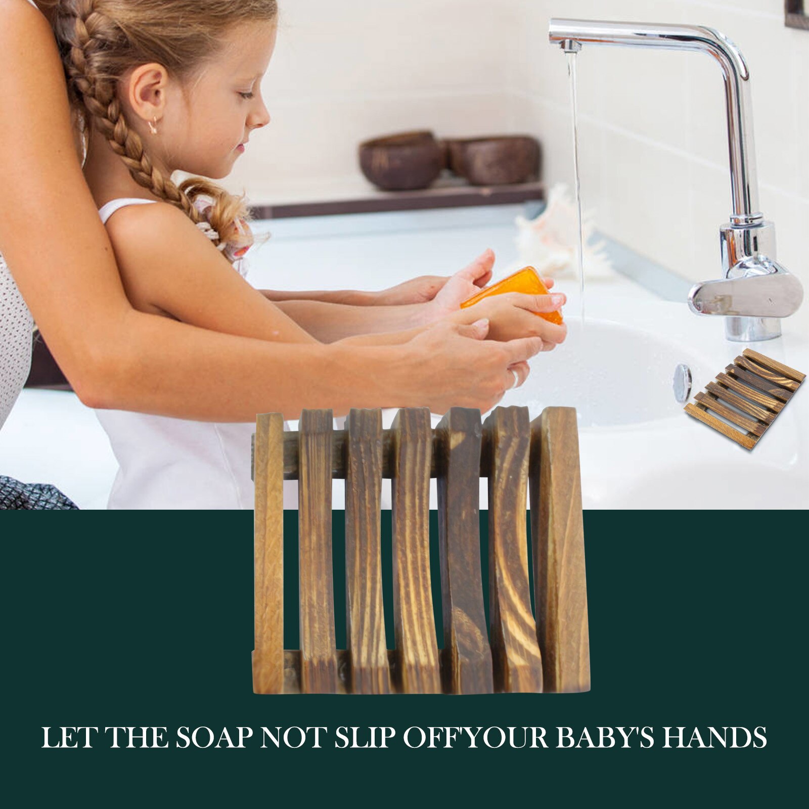 #50 1Pc Milieuvriendelijke Natuurlijke Bamboe Hout... – Grandado