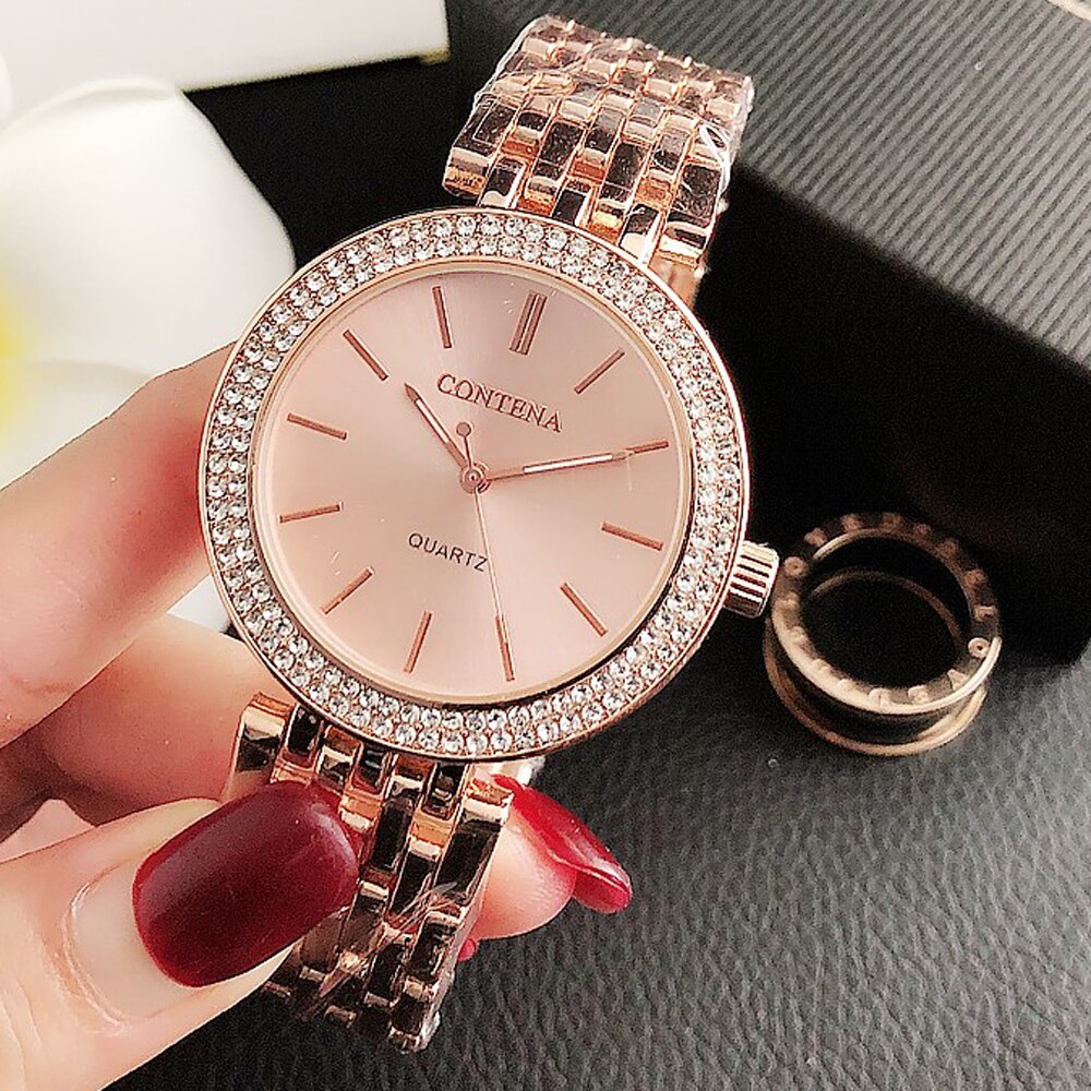 Women's Wrist Watch Luxury Brand Contena Ladie... – Vicedeal