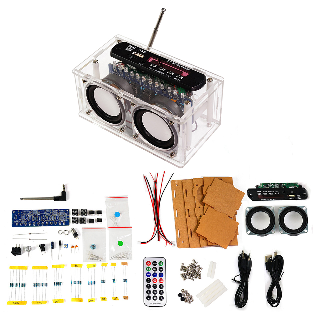 DIY FM Radio Stereo Kit 87.5-108MHZ met Versterker... – Grandado