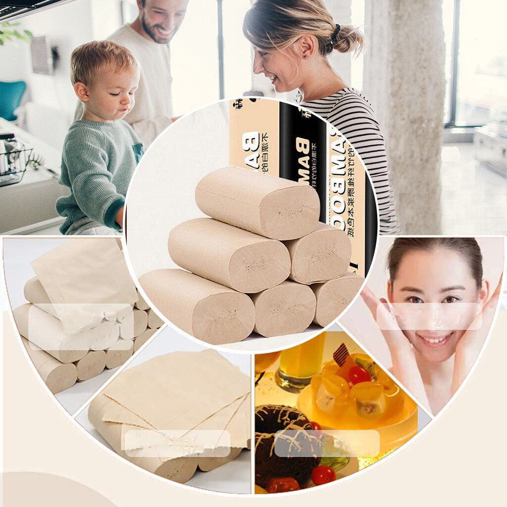 14 Roll Tissue Paper Four Layers Thickened Soft To... – Vicedeal
