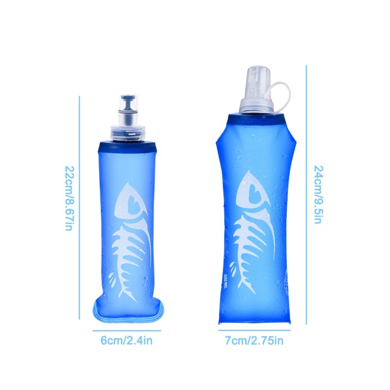 Opvouwbare Herbruikbare Water Fles Opvouwbare Runn... – Grandado