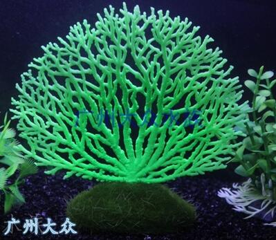 Coral decoration red anemone aquatic plant aquariu... – Grandado