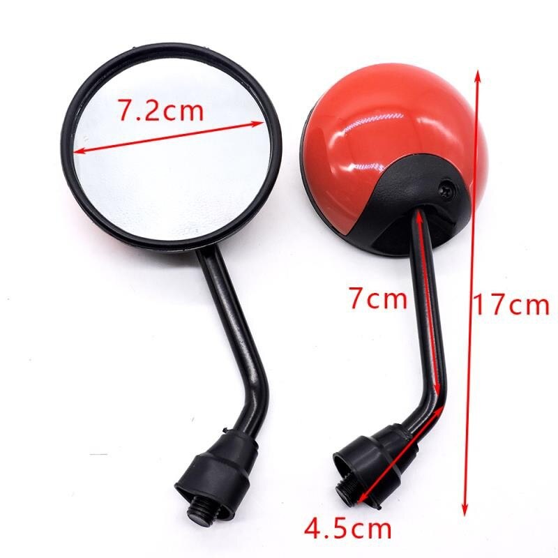 Motorcycle Rearview Mirror Modified Universal roun... – Vicedeal