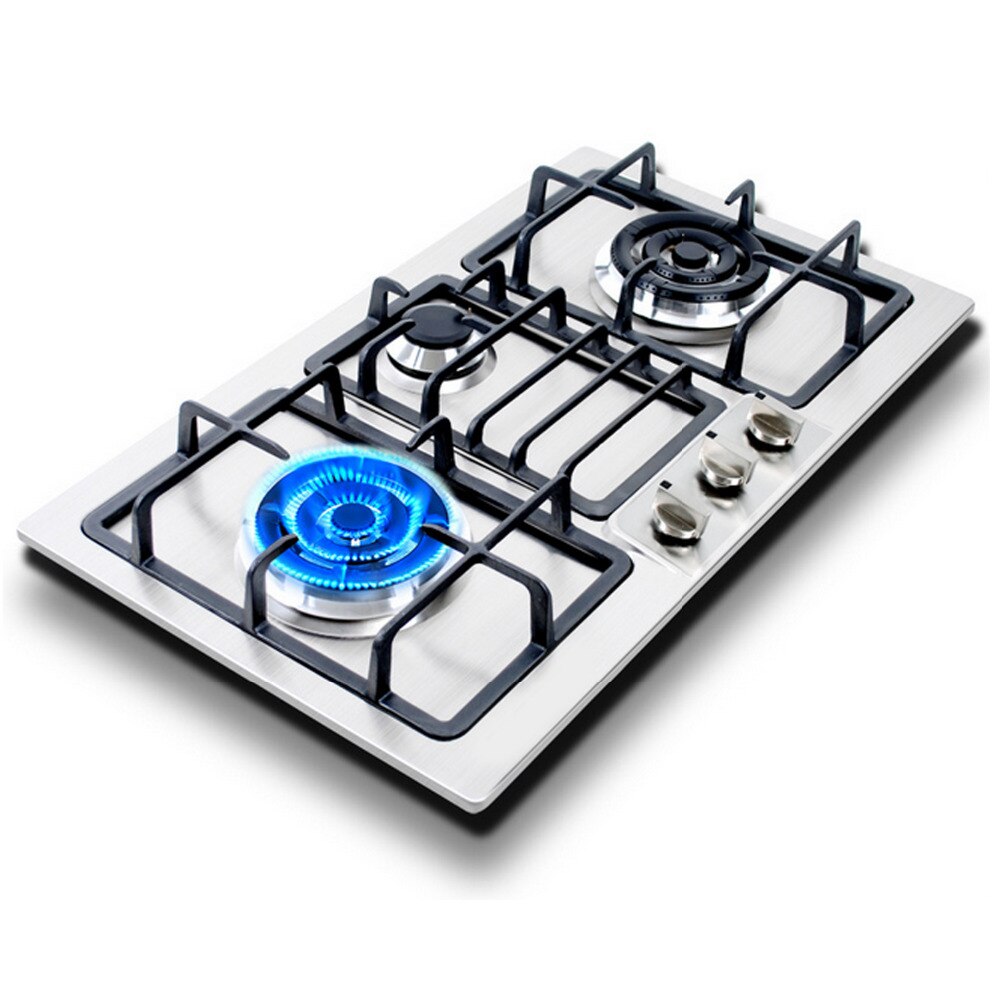 Behogar 6pcs Metal Universal Silver Gas Stove Cont... – Grandado