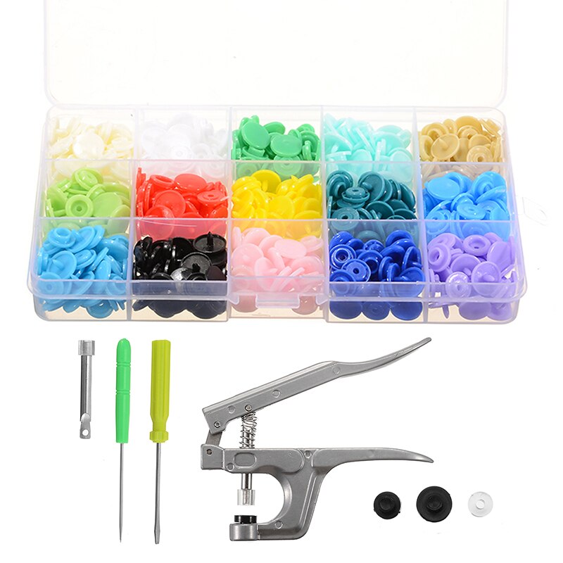600/960/1200/1440pcs Snaps T5 Plastic Fasteners Pu... – Grandado