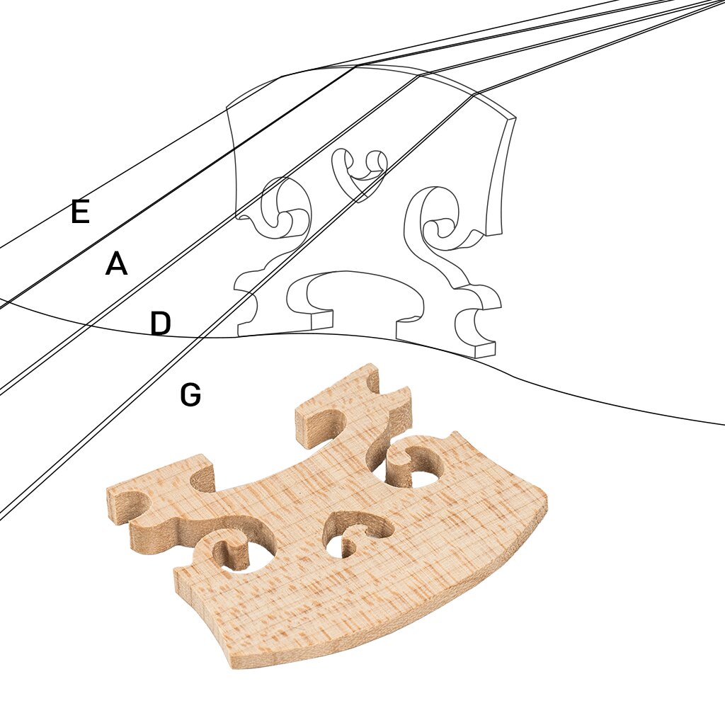 10pcs 4/4 Classical Standard Maple Wood Violin Bri... – Grandado