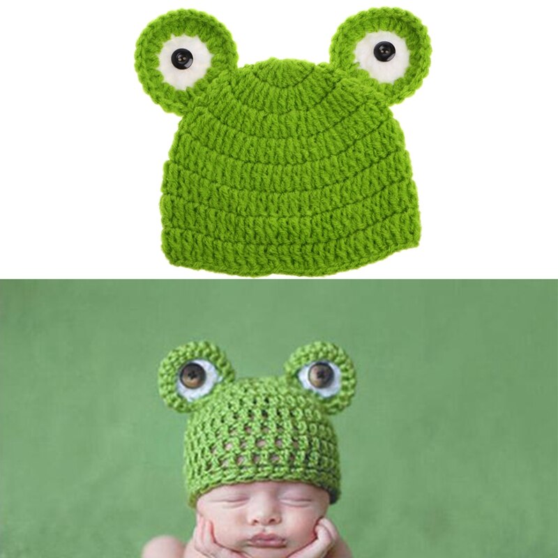 Cute Cartoon Baby Hats Handmade Infant Cap Newborn... – Grandado