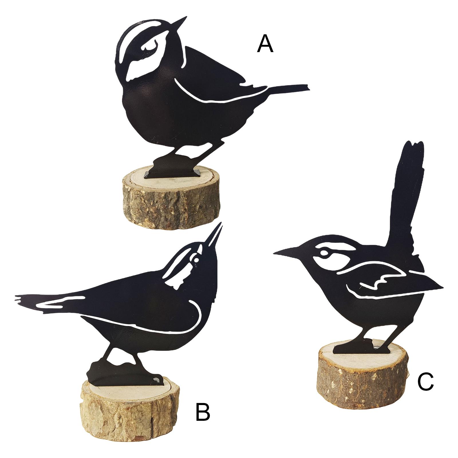 Bird Silhouettes Statue Bird Art Sculpture Bird Si... – Vicedeal