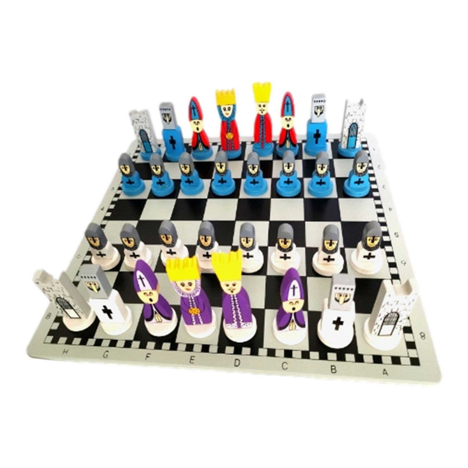 Wooden Chess Set Chess Board And Crafted Chess Pie... – Grandado