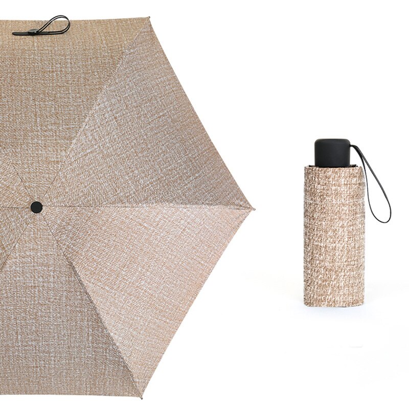 Sun Umbrella Portable Men's Umbrella Small Five Ti... – Grandado