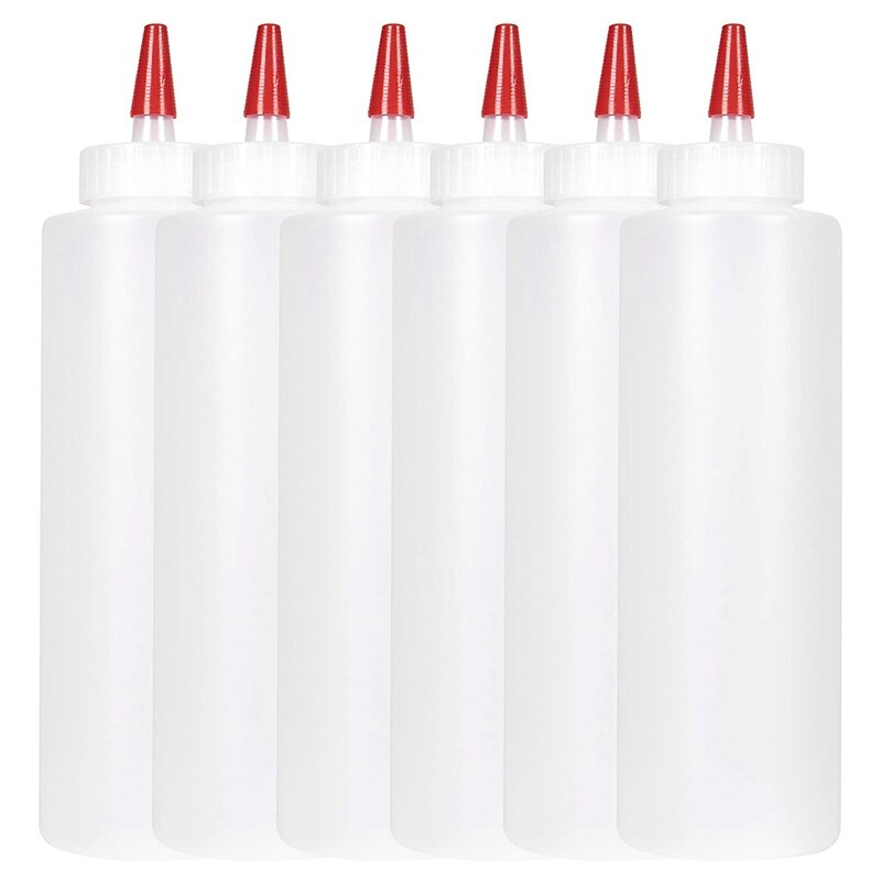 6 botellas de condimentos para salsas-16 onzas-con... – Grandado