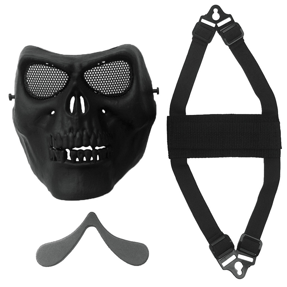 Gezichtsmasker Ghost Hars Schedel Wraps Skelet Mul... – Vicedeal