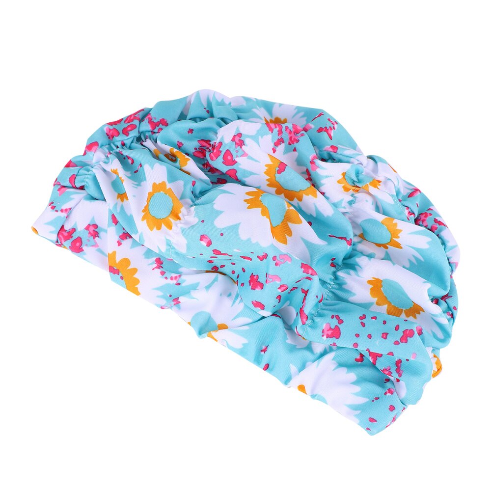 Printed Swimming Cap Swimming Hat Sports Elastic S... – Grandado