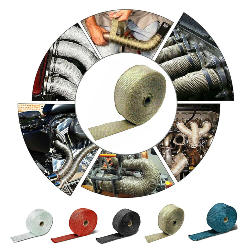 Cotton Tape Exhaust Pipe Wrap Parts Car Bandage Th... – Vicedeal