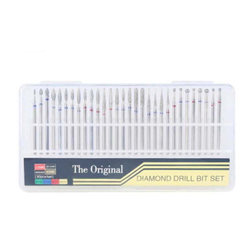30 Stks/doos Nail Cone Tip Keramische Boren Elektr... – Vicedeal
