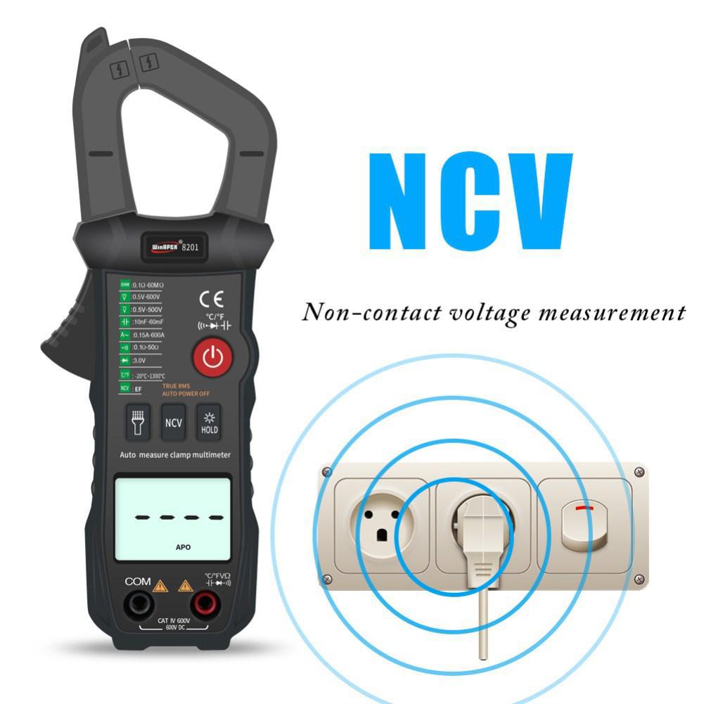 Digital Clamp Meter Auto Range 600A DC AC Volt Cur... – Vicedeal