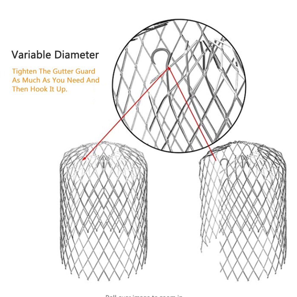 Drain filter cap Lightweight Aluminum Gutter Guard... – Grandado