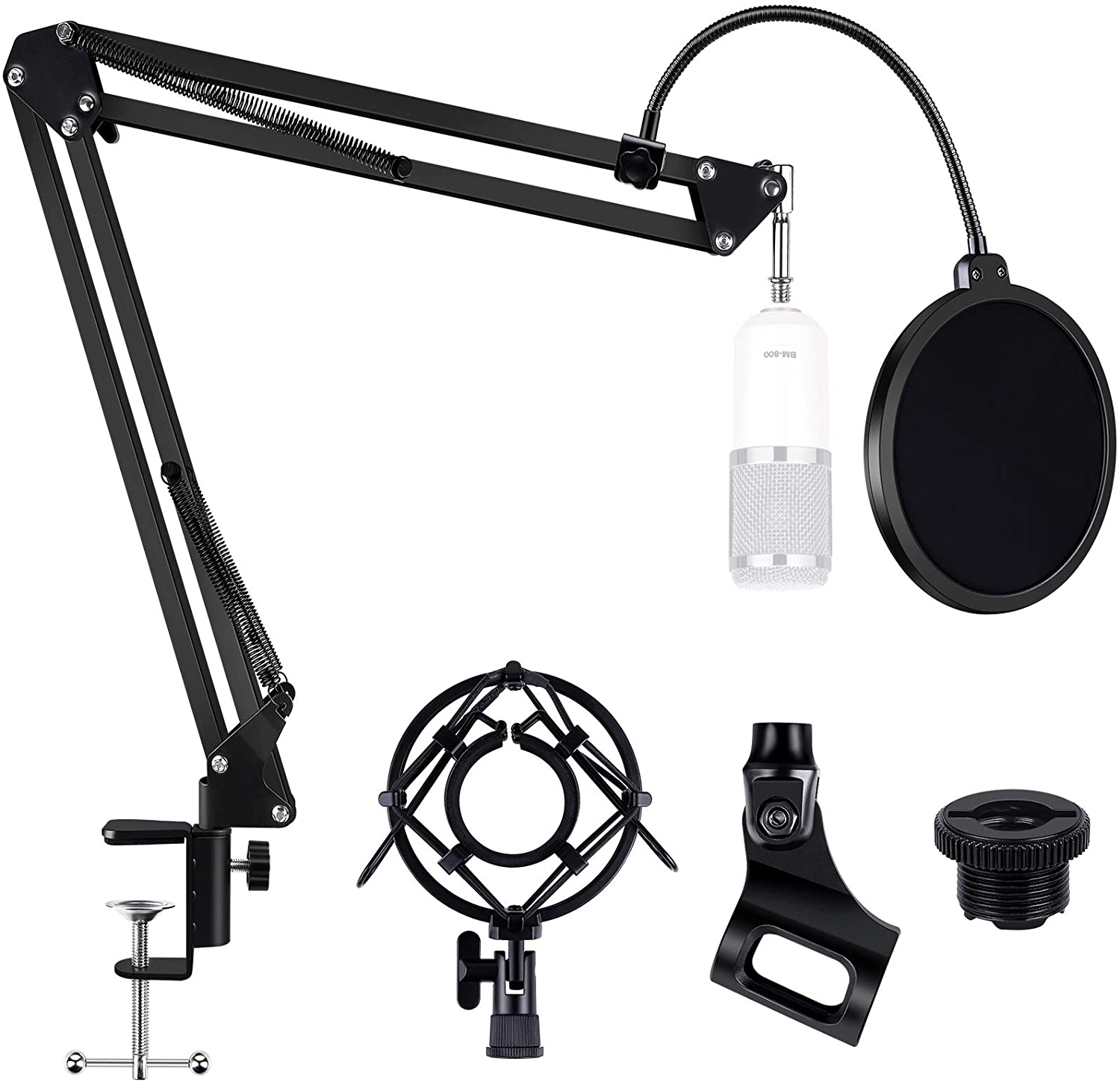 Microphone Stand Adjustable Suspension Boom Scisso... – Grandado