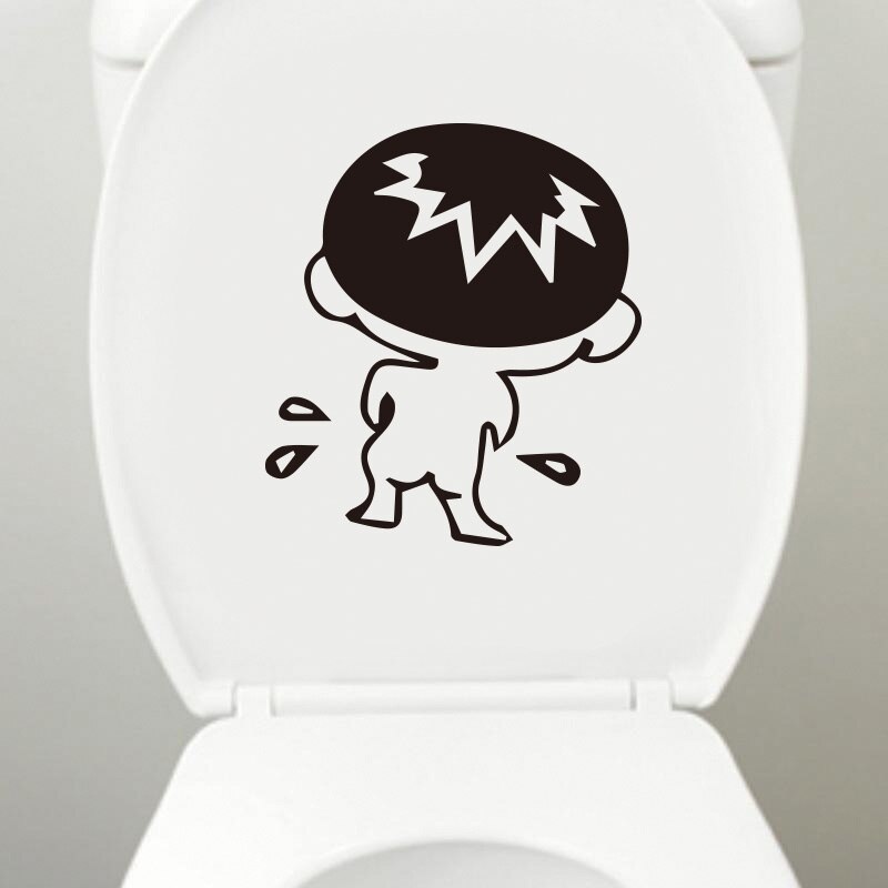 Lovely Toilet Stickers DIY Vinyl Home Decor Remova... – Vicedeal