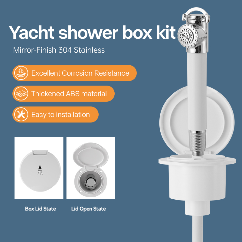 Stainless Steel External Shower Box with Pull-Out ... – Grandado
